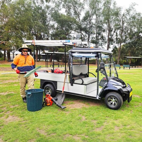 Turfman 400 Cargo | 2-Seater Electric Utility Vehicle | Sitecraft